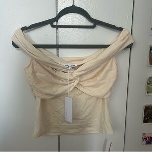 Reformation | Tops | Reformation Light Pink Twist Tie Top | Poshmark